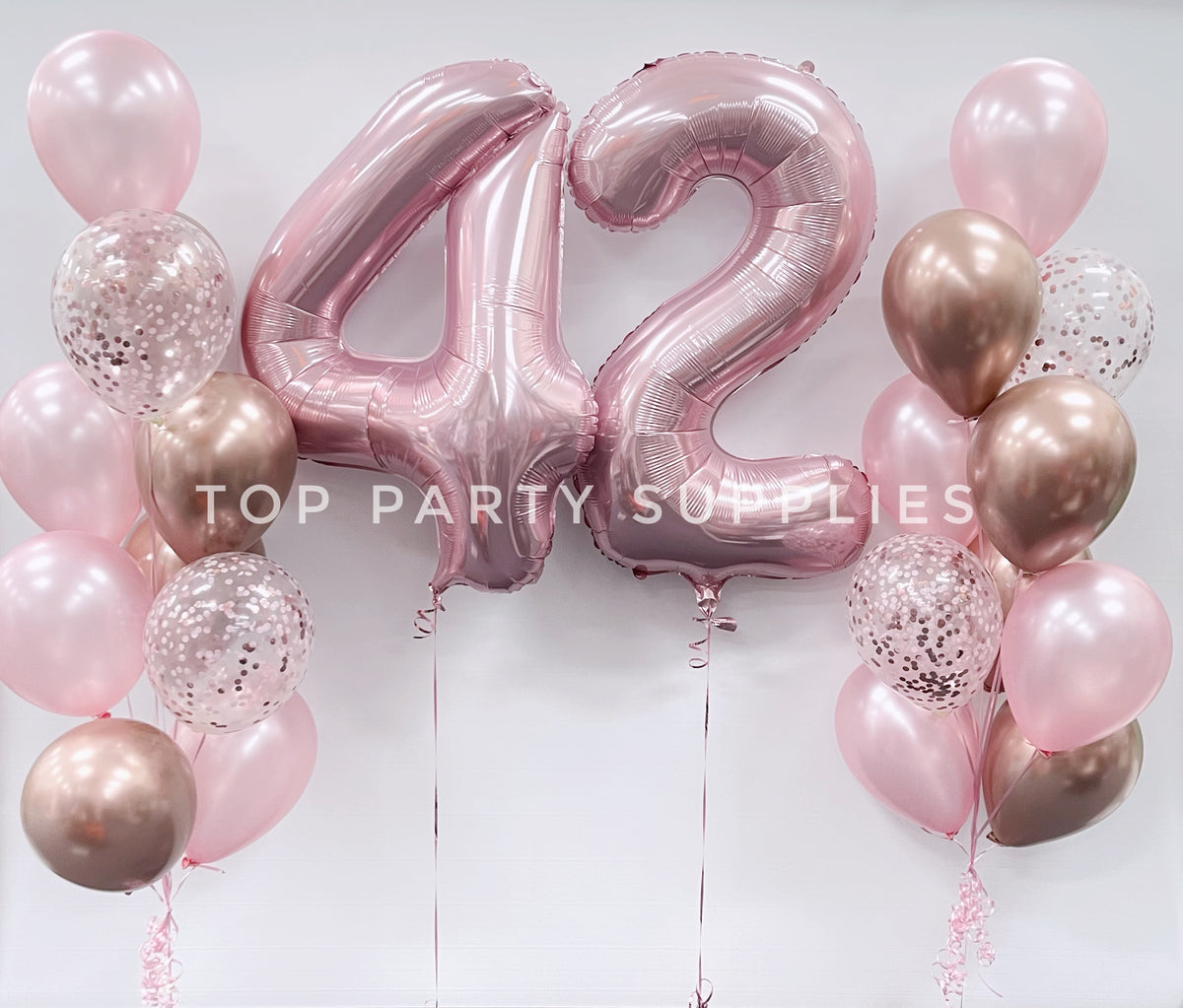 2pcs Numbers With 2 Sets Confetti Bouquets – Top Party Supplies ...