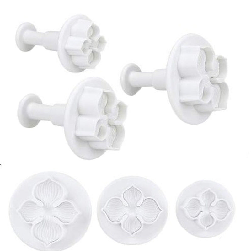 Hydrangea Flower Plunger Fondant Cookie Cutter Set 3pcs – Top Party ...
