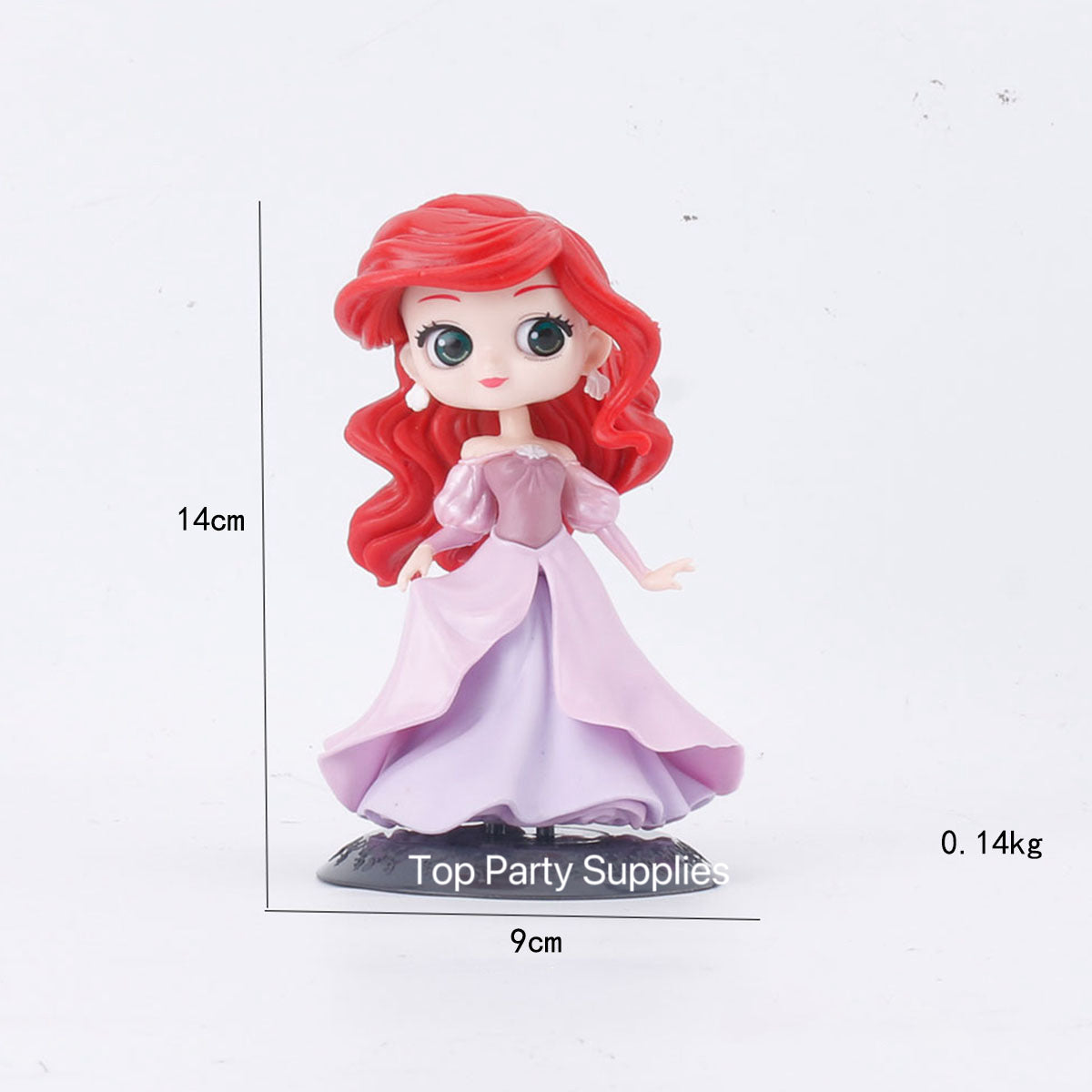 Mermaid Disney Princess Cake Figure Topper – Top Party Supplies ...
