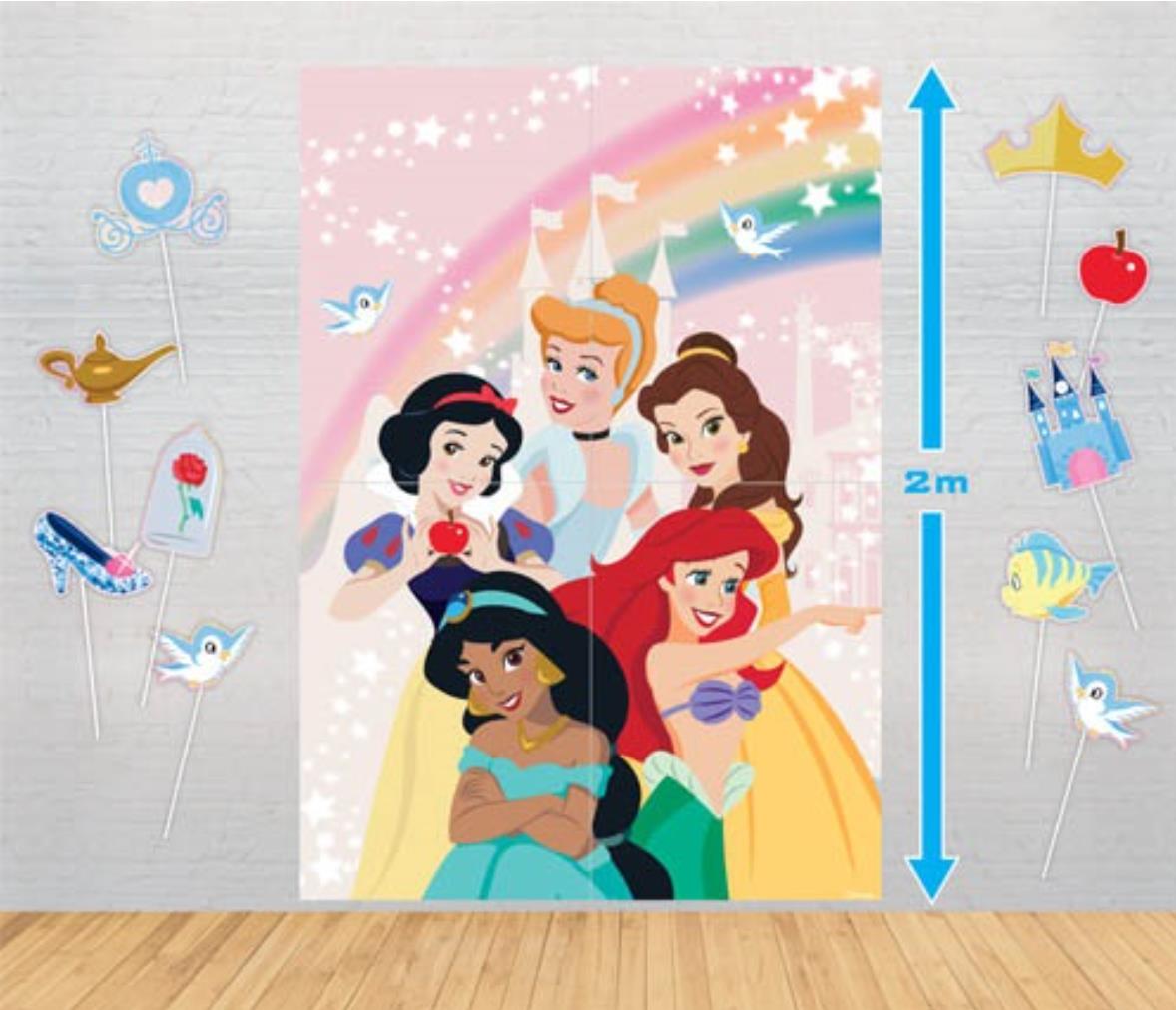 Princess Scene Setter With Photo Props – Top Party Supplies, Hoppers ...