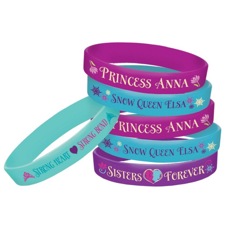 Frozen Rubber Wristbands Party Favors – Top Party Supplies, Hoppers ...