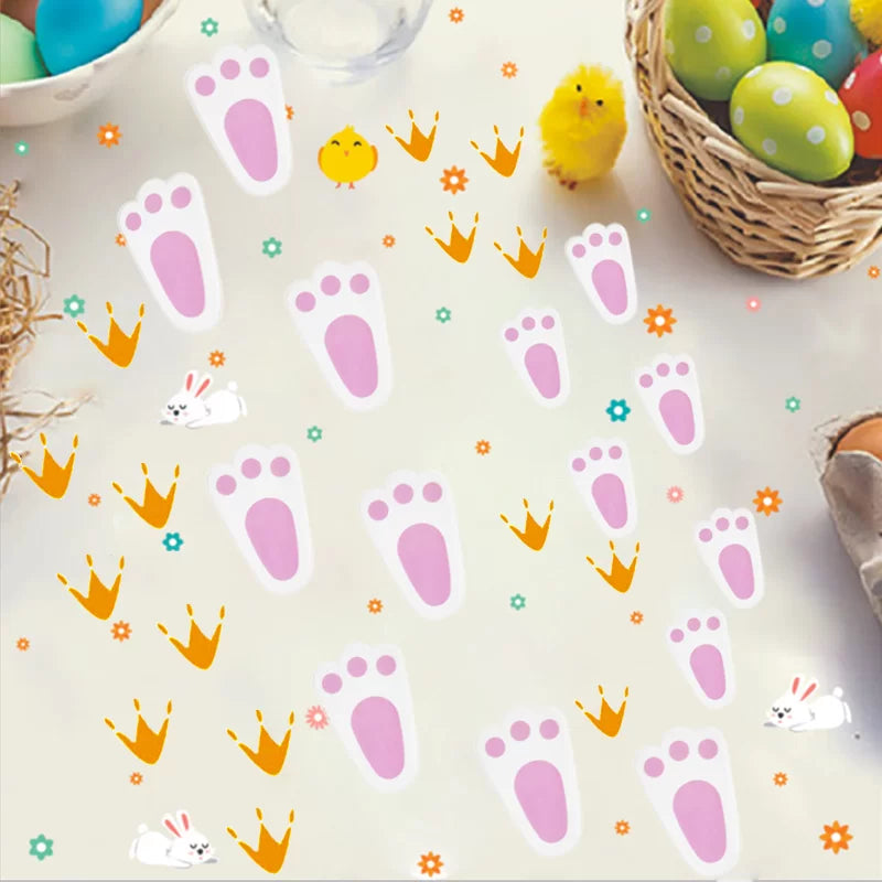 Easter Bunny & Chick Footprint – Top Party Supplies, Hoppers Crossing ...