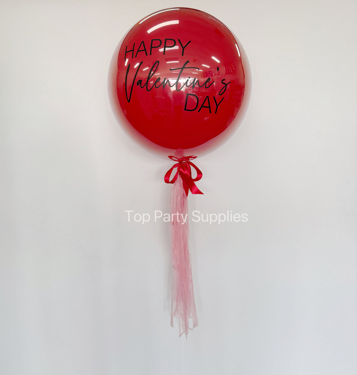 Mirrored Valentine's Day Helium Baloon – Top Party Supplies, Hoppers ...