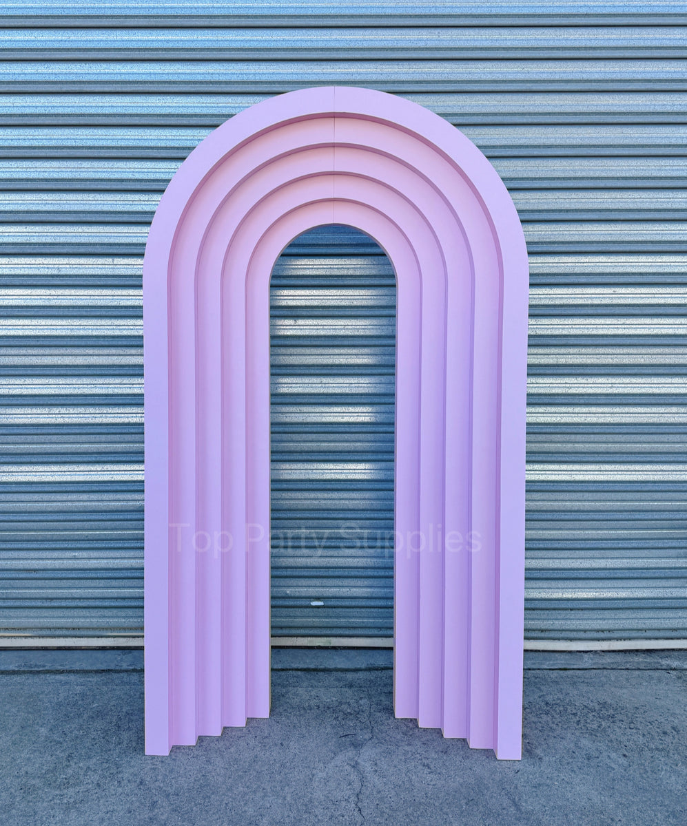 120x210cm 3D Layers Pink Arch – Top Party Supplies, Hoppers Crossing ...