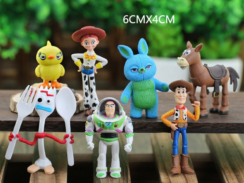 7pcs 6cm Toy Story Cake Figures Cake Toppers Decoration Melbourne – Top ...