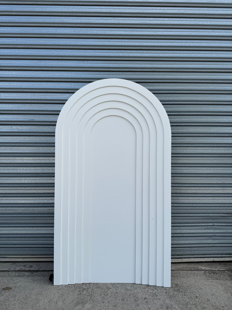 2.1m Layers White Arch – Top Party Supplies, Hoppers Crossing ...