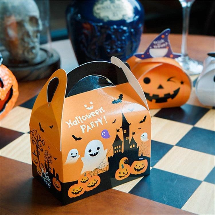 Halloween Cupcake Candy Box Pumpkin Ghost Gift Box – Top Party Supplies ...