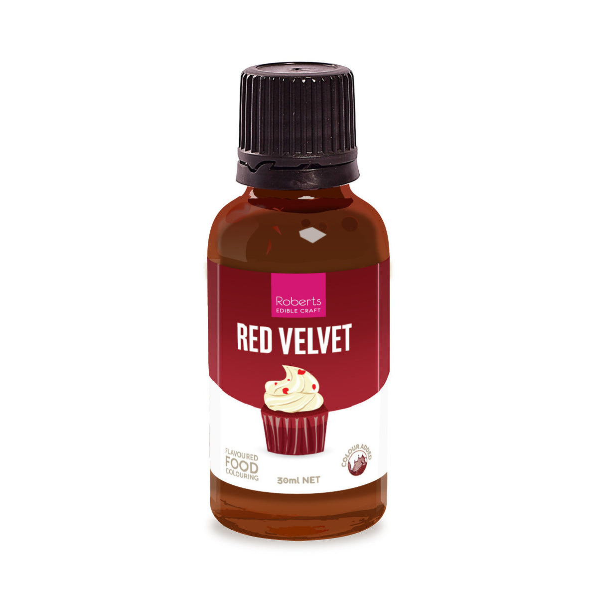 Red Velvet - Flavoured Roberts Food Edible Colouring 30ml – Top Party ...