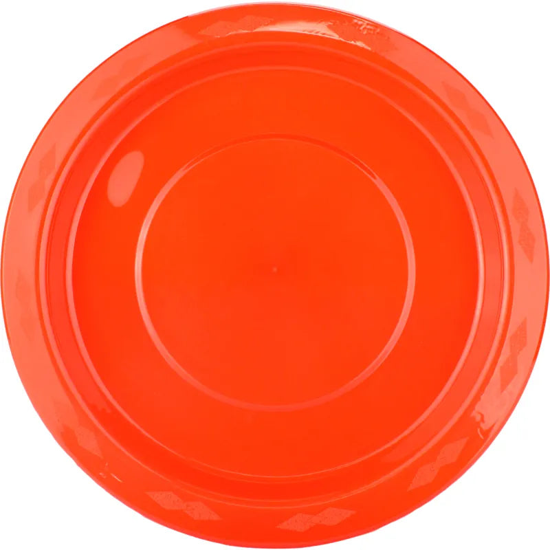 Orange Reusable Large Plastic Plates 20pk – Top Party Supplies, Hoppers ...