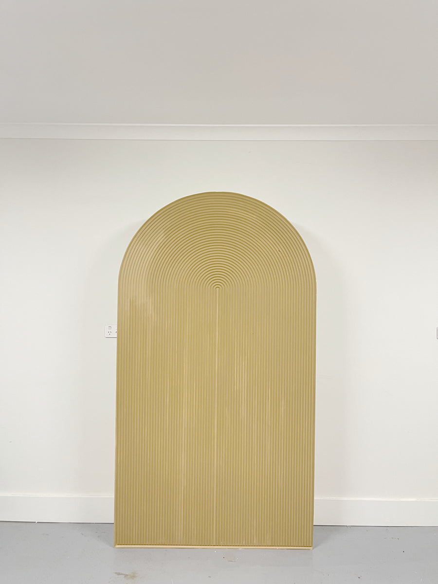 Ripple Arch Wall - Brown – Top Party Supplies, Hoppers Crossing ...