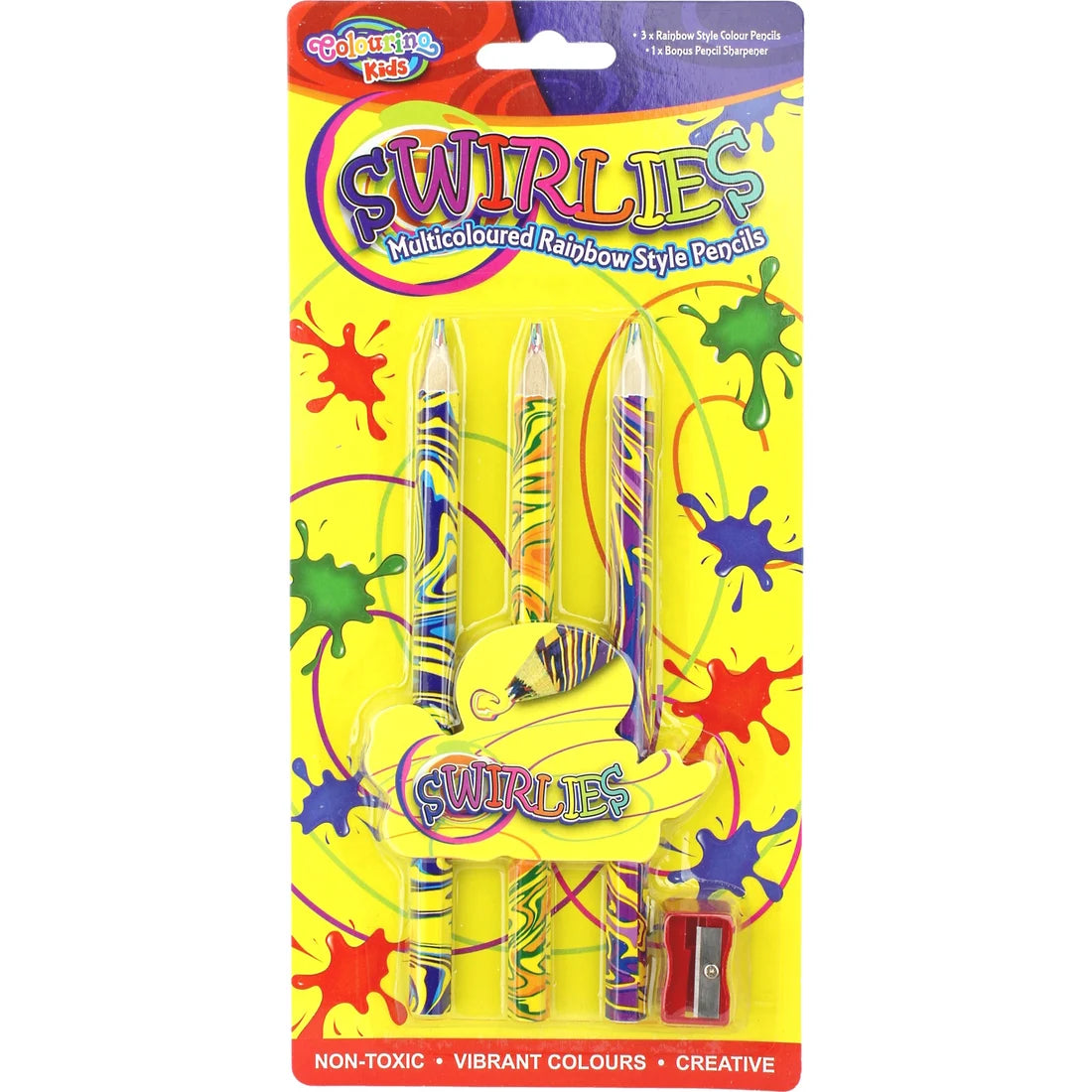 Swirlies Rainbow Pencil Set – Top Party Supplies, Hoppers Crossing ...