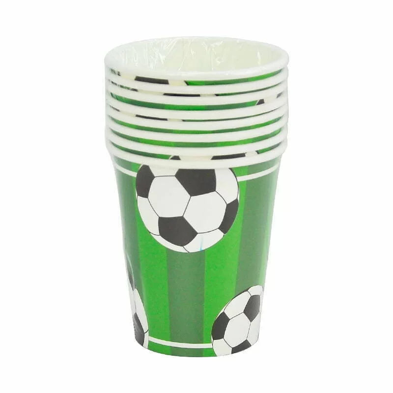 Soccer Ball Paper Cups 8pk – Top Party Supplies, Hoppers Crossing ...