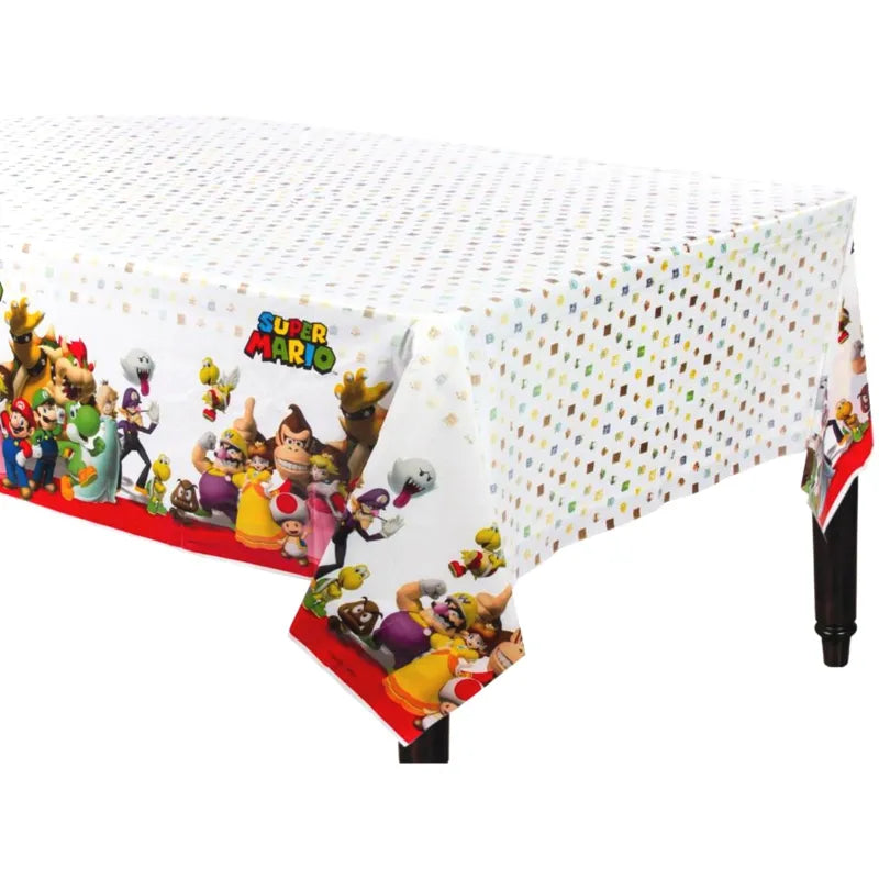 Super Mario Plastic Rectangle Tablecover – Top Party Supplies, Hoppers ...