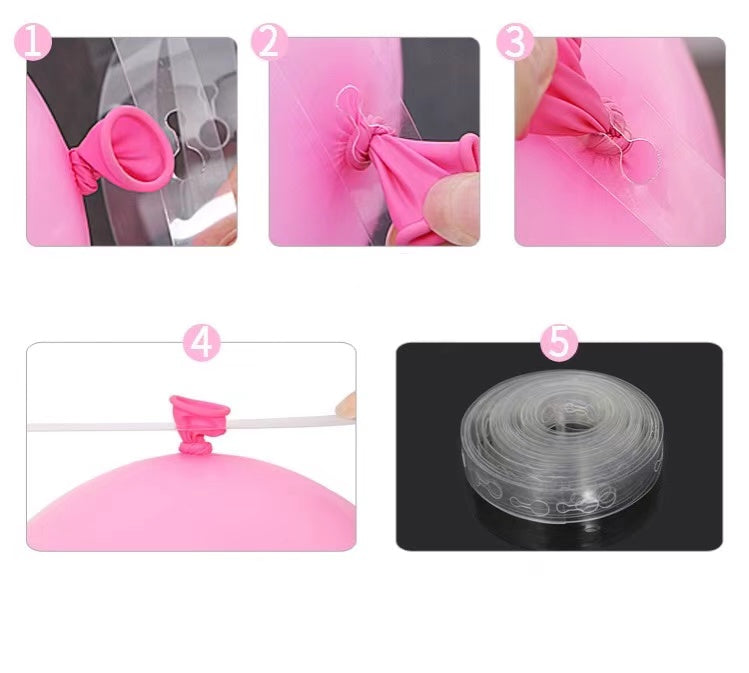 Balloon Garland Tape Double Holes Chain 5 Meters – Top Party Supplies ...