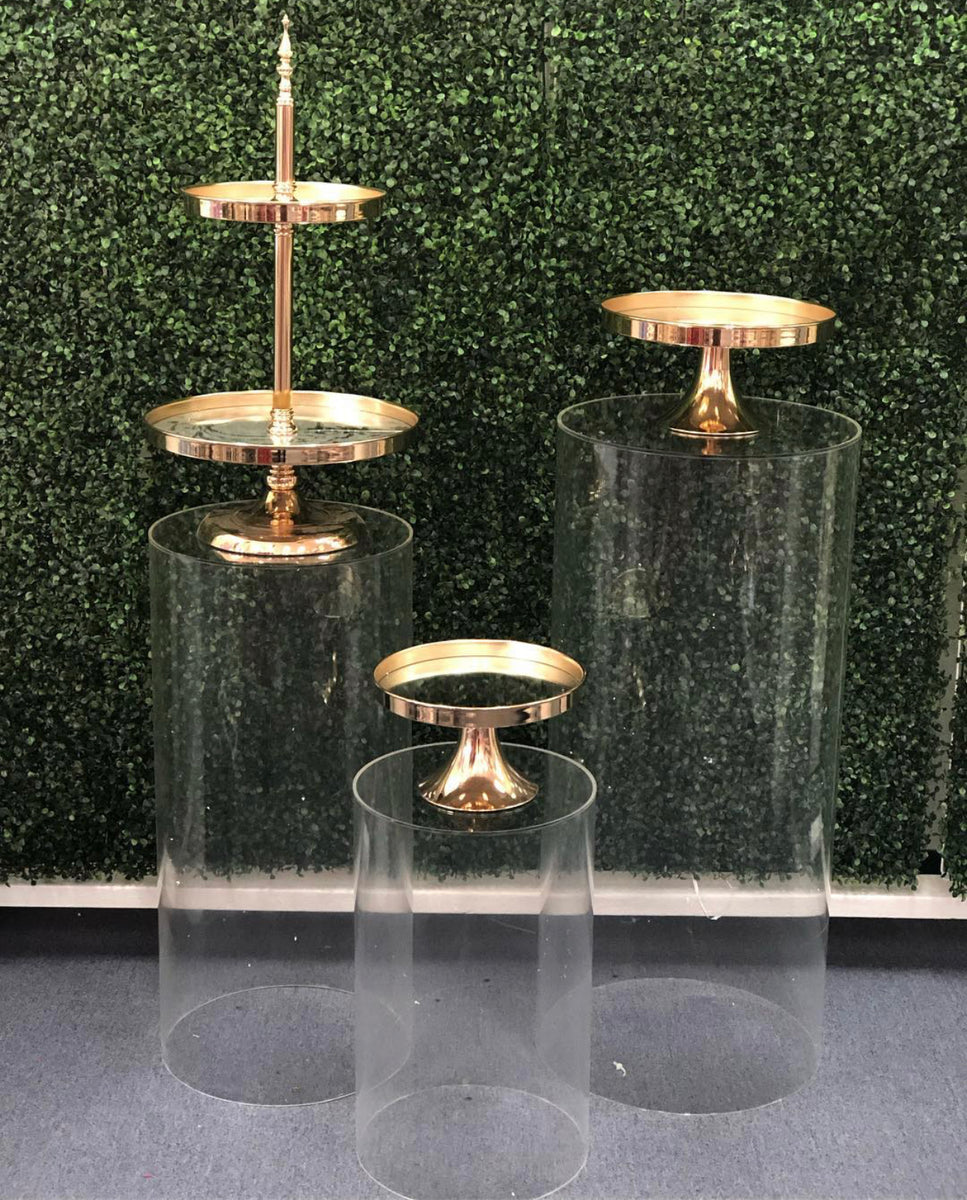 Clear Round Plinths – Top Party Supplies, Hoppers Crossing ...