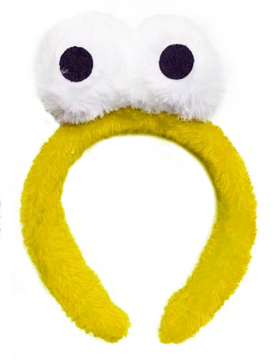 Yellow Fluffy Monster Headband Sesame Street Party Kids Costumes – Top ...