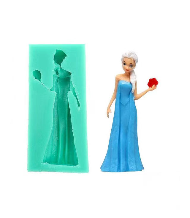 Frozen Elsa Character Silicone Fondant Mould – Top Party Supplies ...
