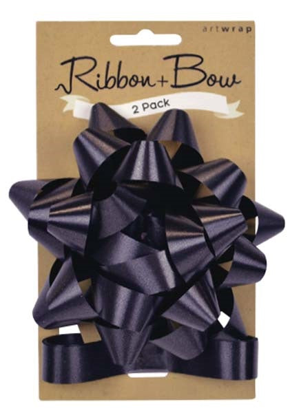 Gift Ribbon & Bow -Black – Top Party Supplies, Hoppers Crossing ...