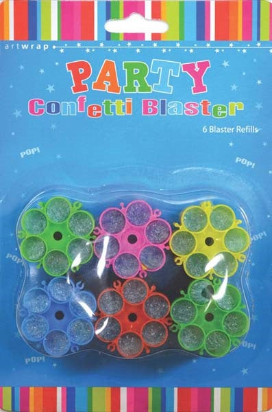 Confetti Blasters Refills 6Pk – Top Party Supplies, Hoppers Crossing ...