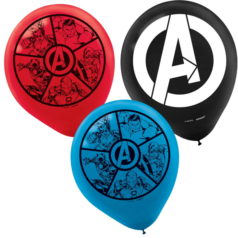 Marvel Avengers Latex Balloons – Top Party Supplies, Hoppers Crossing ...