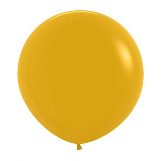 60cm Tuftex Latex Balloons - Fashion/ Matte Mustard – Top Party ...