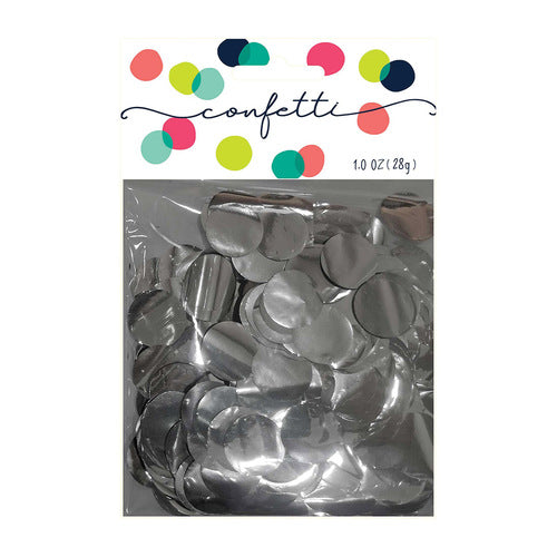 Metallic Silver 2cm Foil Confetti 28g – Top Party Supplies, Hoppers ...