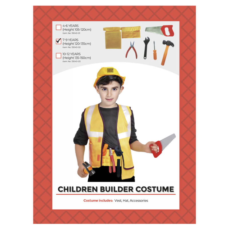Builder Kids Book Week Costumes – Top Party Supplies, Hoppers Crossing ...
