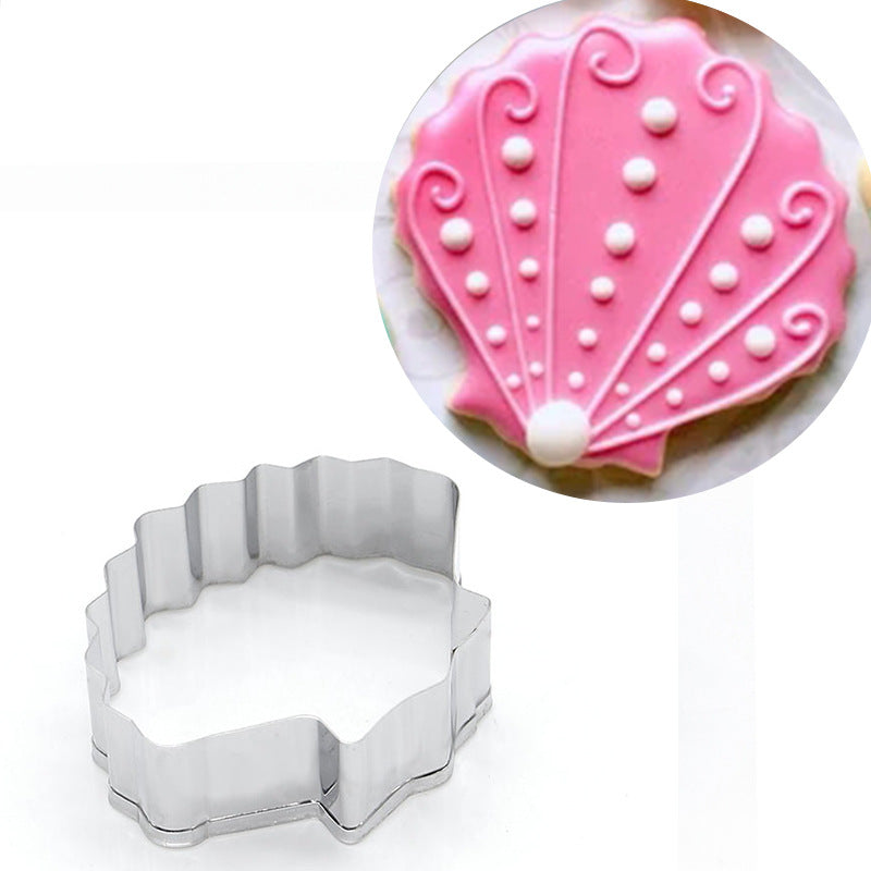 Stainless Steel Sea Shell Cookie Cutter – Top Party Supplies, Hoppers ...