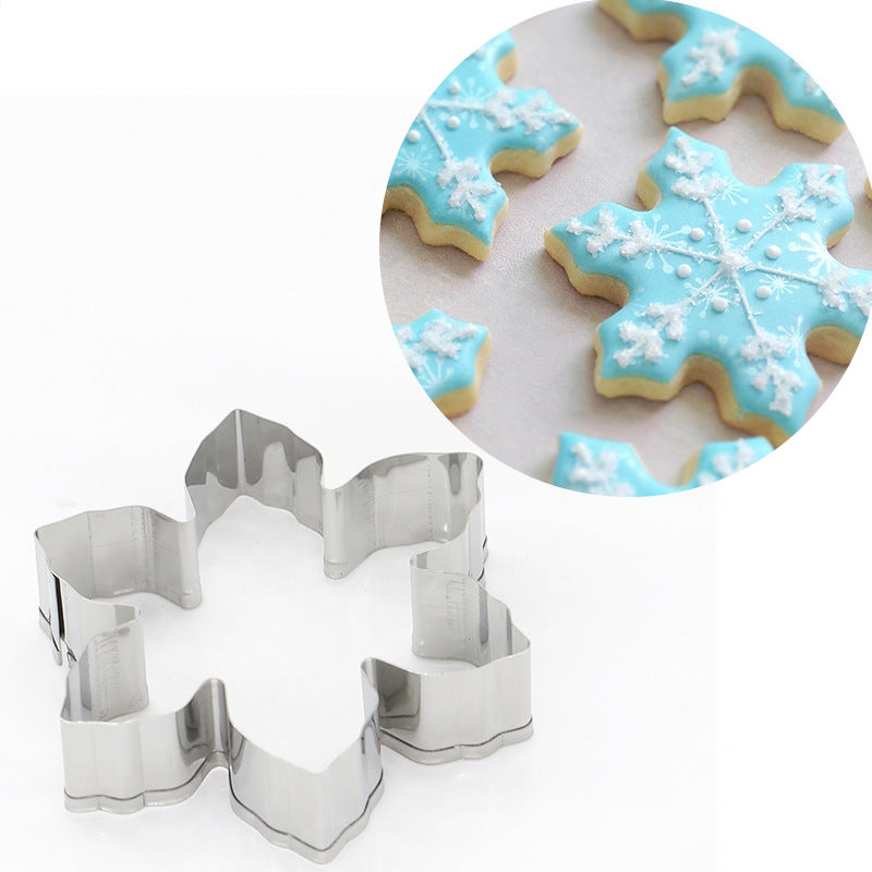 Stainless Steel Snow Flake Cookie Cutter – Top Party Supplies, Hoppers ...