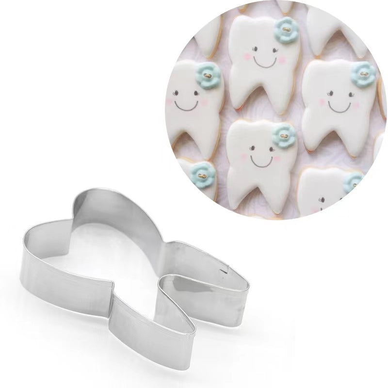 Stainless Steel Tooth Cookie Cutter – Top Party Supplies, Hoppers ...