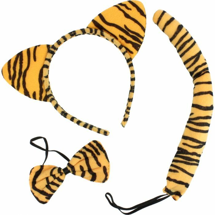 Tiger Jungle Animals Costume Accessory Set – Top Party Supplies ...