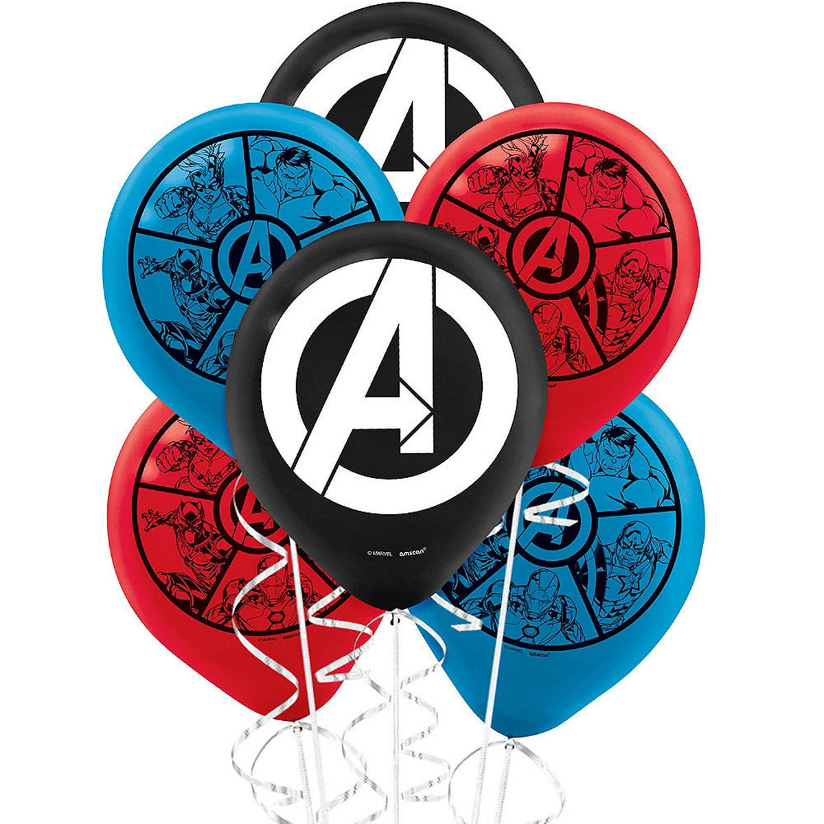 Marvel Avengers Latex Balloons – Top Party Supplies, Hoppers Crossing ...