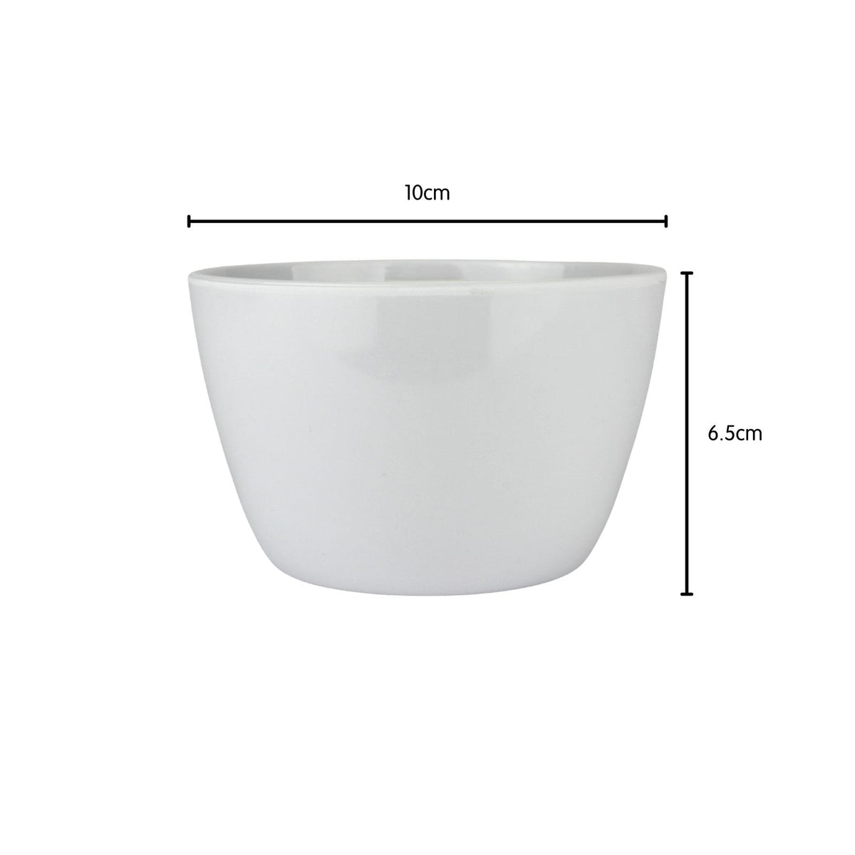 10CM White Round Melamine Side Bowl – Top Party Supplies, Hoppers ...