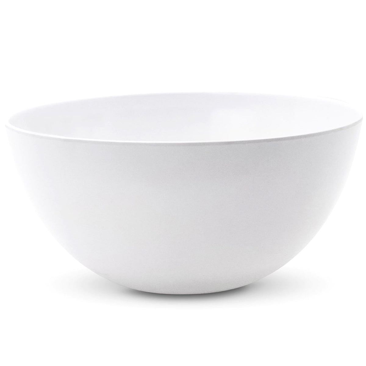 30cm Large White Round Melamine Salad Bowl – Top Party Supplies ...