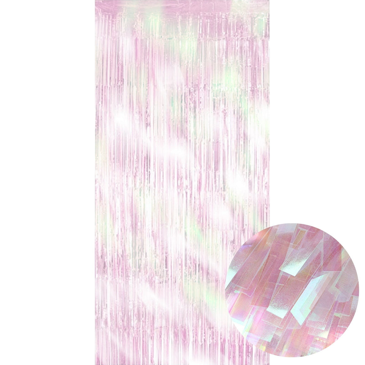 Iridescent Foil Curtain Door Backdrop – Top Party Supplies, Hoppers ...