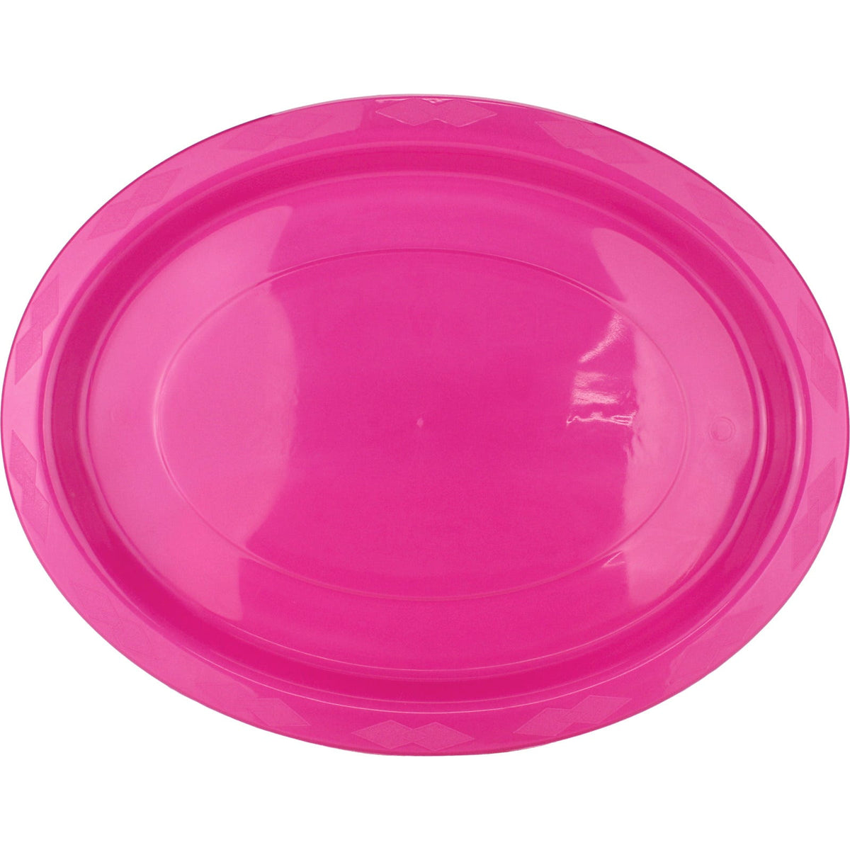 Hot Pink Plastic Oval Plates 25pk – Top Party Supplies, Hoppers ...