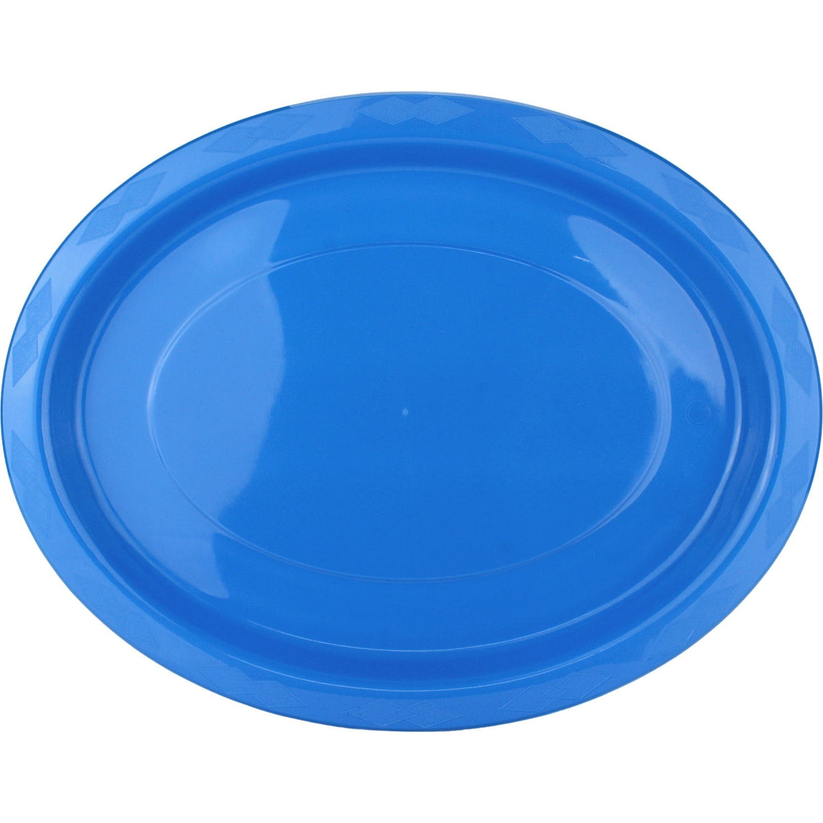 Royal Blue Plastic Oval Plates 20pk – Top Party Supplies, Hoppers ...