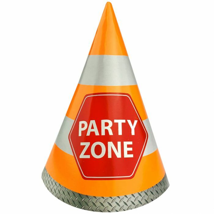 Construction Party Theme Traffic Cone party hats 8PK – Top Party ...