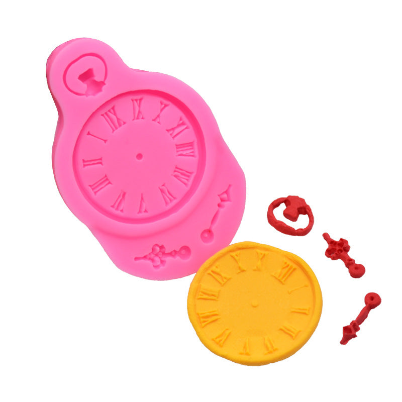 Clock Silicon Fondant Cake Mould – Top Party Supplies, Hoppers Crossing ...
