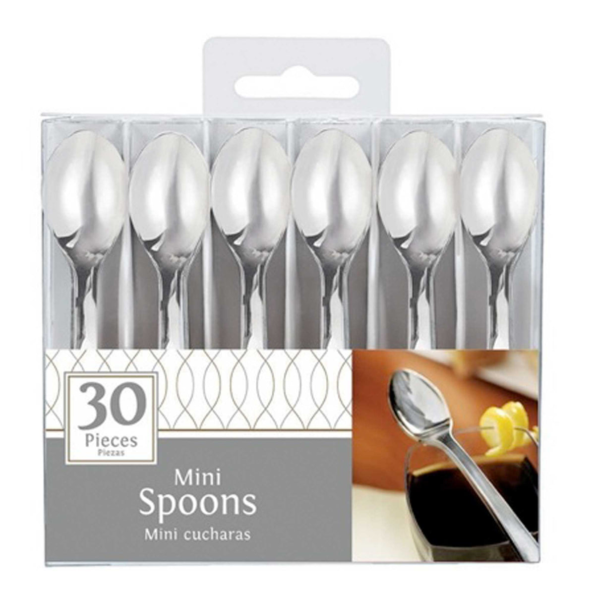 30Pk Silver Plastic Mini Spoons – Top Party Supplies, Hoppers Crossing ...
