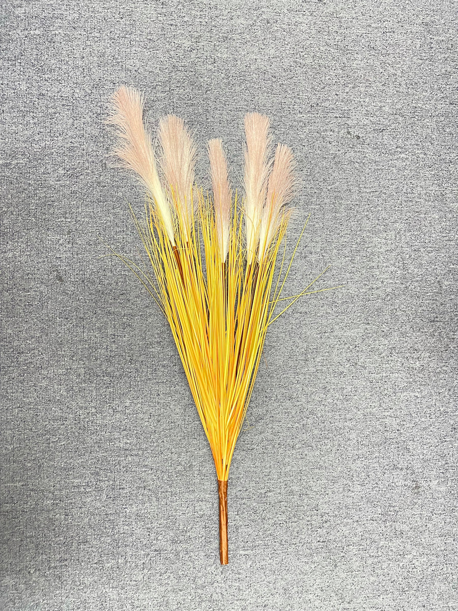 90cm 5 Heads Artificial Reed/ Bulrush Flowers – Top Party Supplies ...