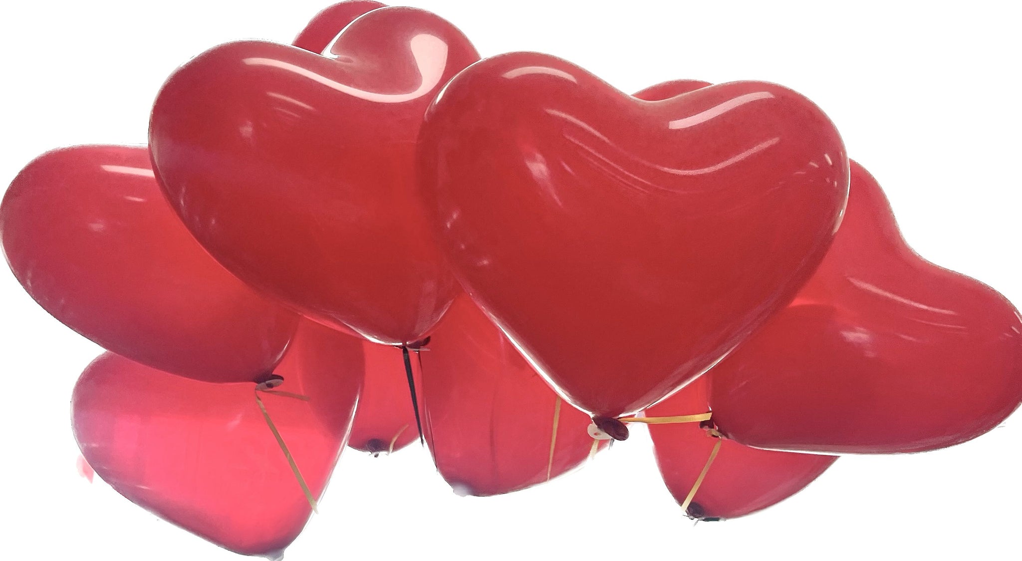 28cm Heart Shape Red Latex Balloons 12pk – Top Party Supplies, Hoppers ...