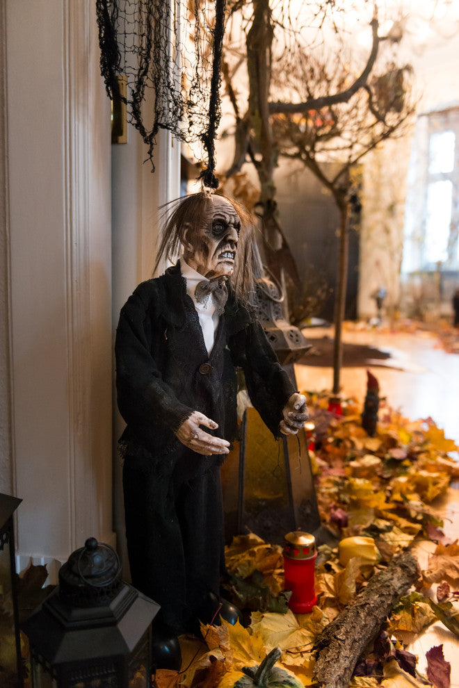 Zombie Doll Animated Halloween Prop With Sounds – Top Party Supplies ...