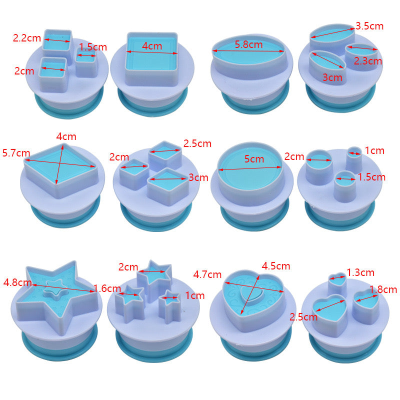 Diamond SHAPE Plunger Fondant Cutter – Top Party Supplies, Hoppers ...