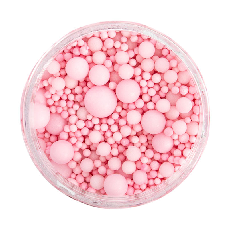 Pastel Pink Bubble Bubble Edible Sprinkles - BY SPRINKS 65g – Top Party ...