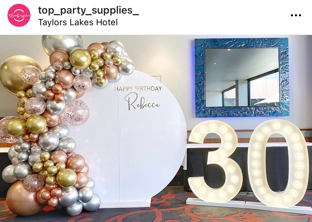 60cm Sempertex Latex Balloons - Reflex/Chrome Silver – Top Party ...