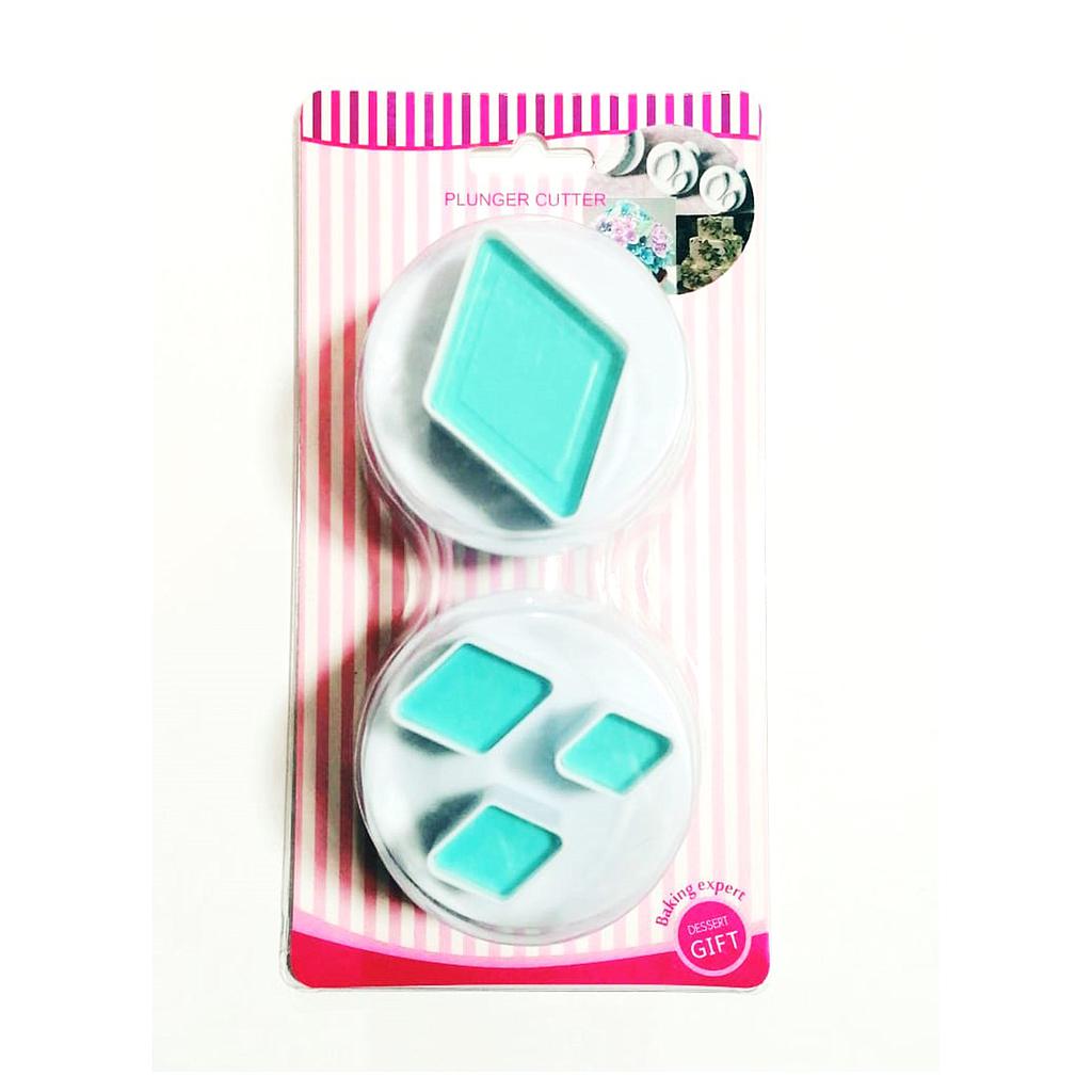 Diamond SHAPE Plunger Fondant Cutter – Top Party Supplies, Hoppers ...
