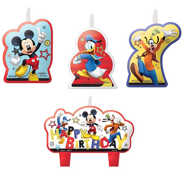 Disney Mickey Mouse Candles – Top Party Supplies, Hoppers Crossing ...