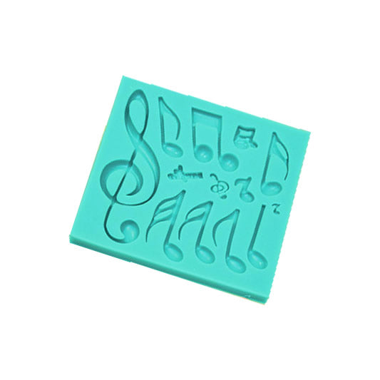 Music Note Silicon Fondant Cake Mould – Top Party Supplies, Hoppers ...