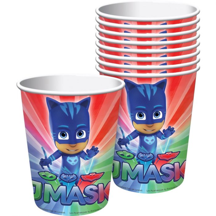 PJ Masks 266ml Paper Cups 8Pack – Top Party Supplies, Hoppers Crossing ...